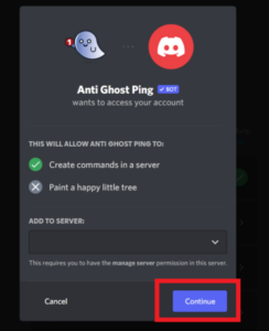 Ghost Ping Discord