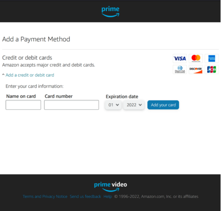 Add Your Mobile Number to Enable Prime Gaming