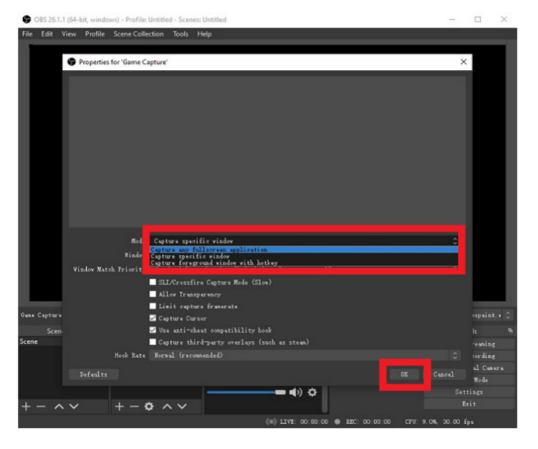 Looking For a Game to Capture