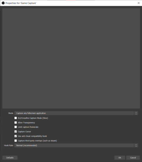 OBS Hook Rate